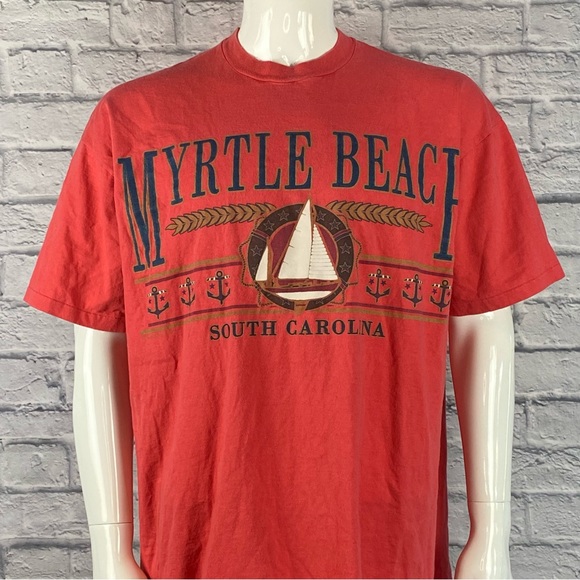 Jerzees | Shirts | Vintage Myrtle Beach Long Length Tee | Poshmark